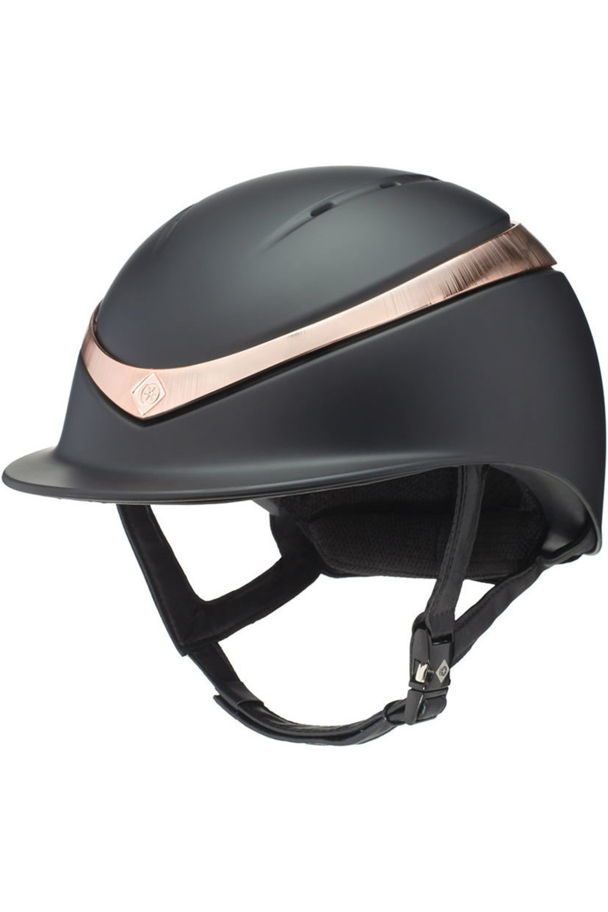 2025 Charles Owen Halo Helmet & Free Headband CHHHB - Black / Rose Gold ...
