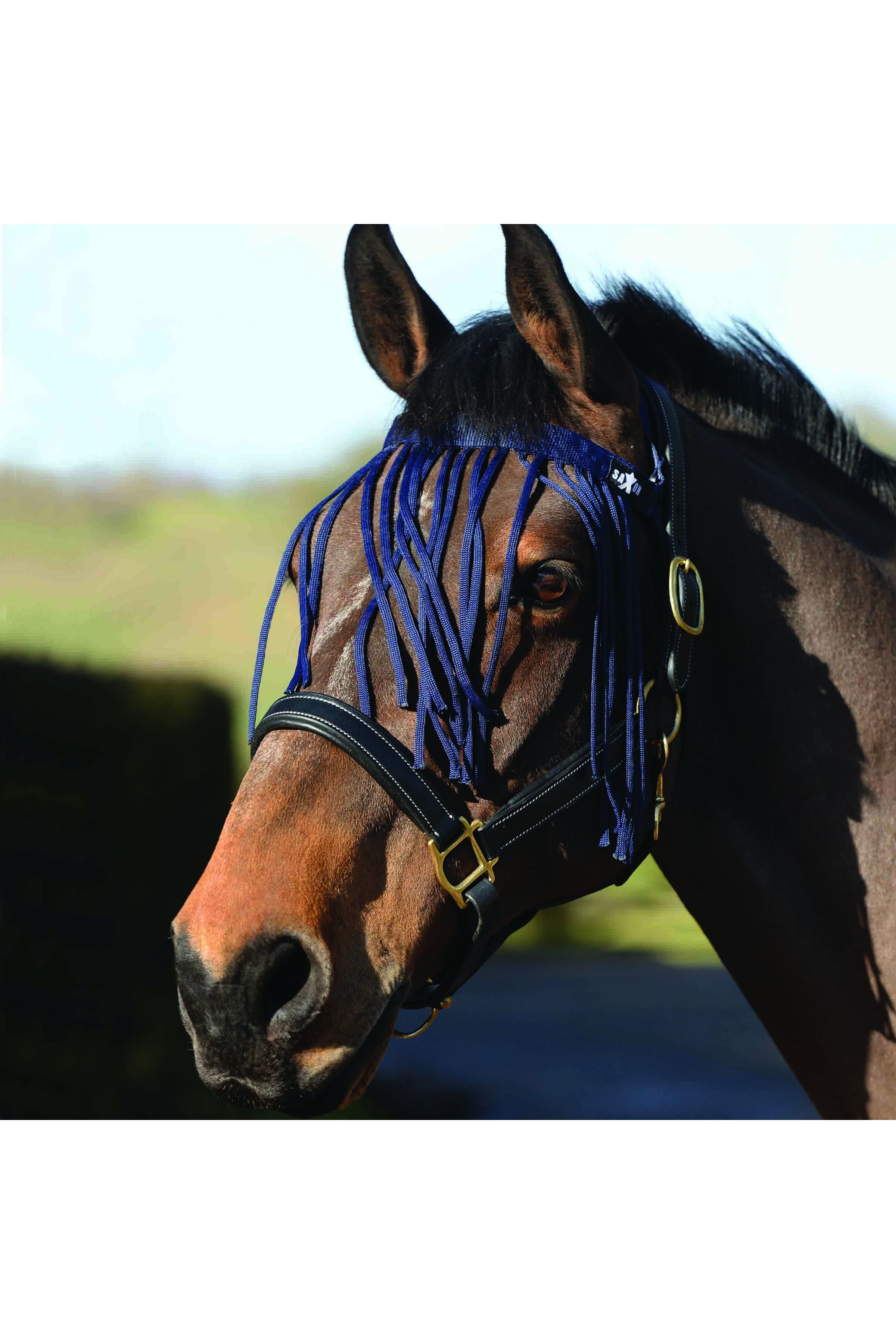 Saxon Fly Fringe 819125 - Navy - Horse - Fly Rugs & Sheets - Fly Masks ...