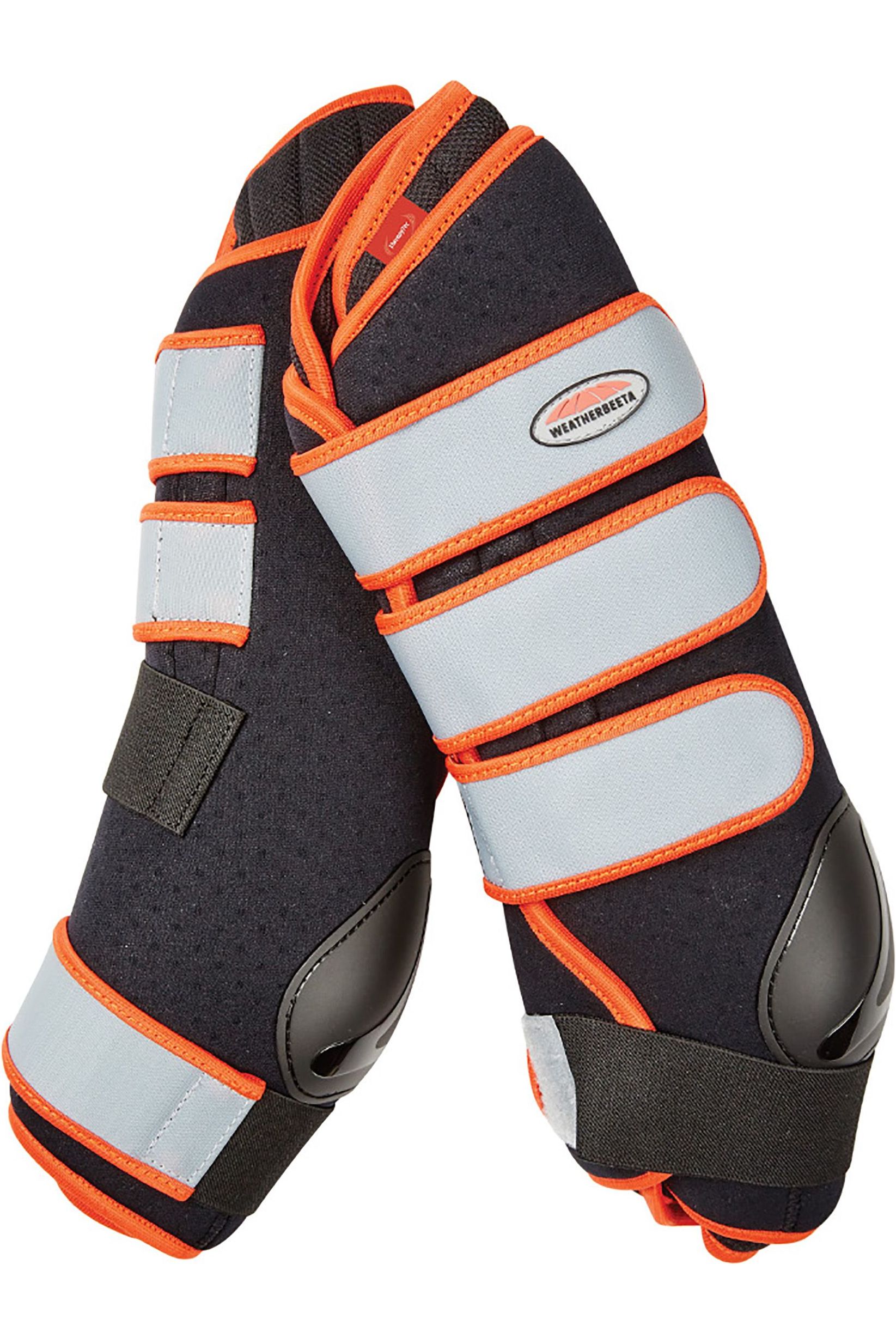Weatherbeeta Therapy-Tec Stable Boot Wraps 1001574003 - Black Red ...