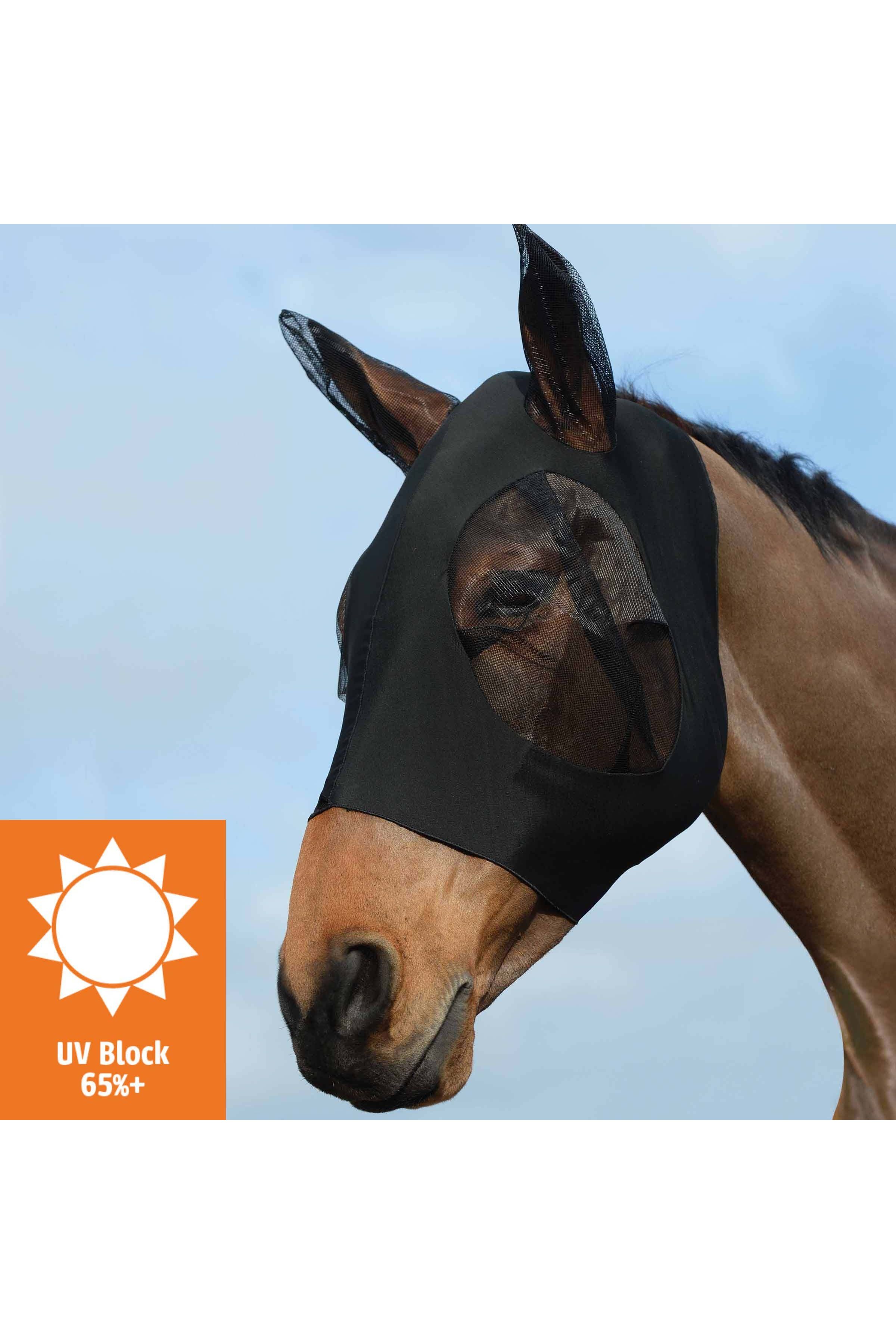 Weatherbeeta Deluxe Stretch Bug Eye Saver With Ears 1009573005 - Black ...