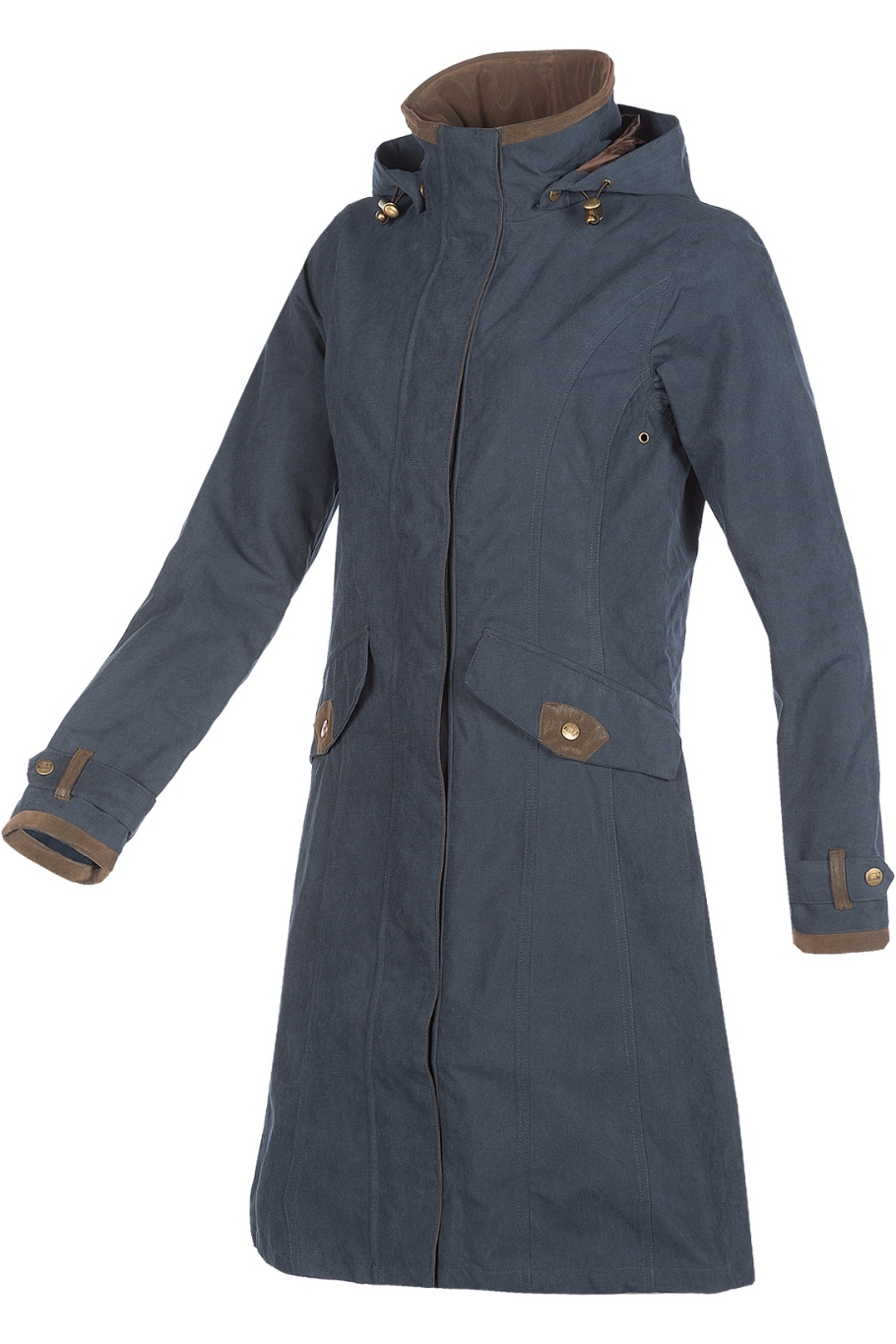 Baleno Womens Chealsea Country Coat 818BB8L01 - Navy Blue - Womens ...