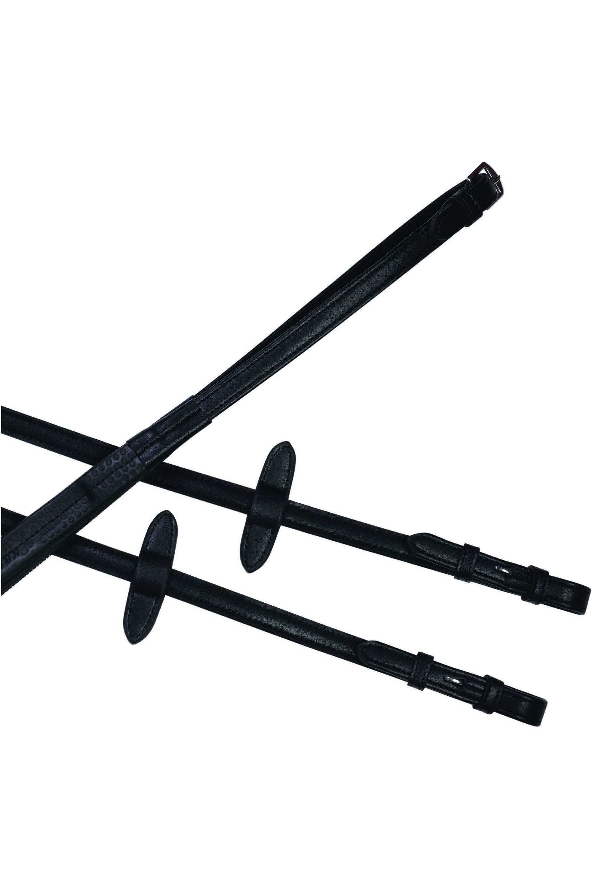 Collegiate Syntovia Rubber Reins 54 - Black - 1003106 - Horse ...