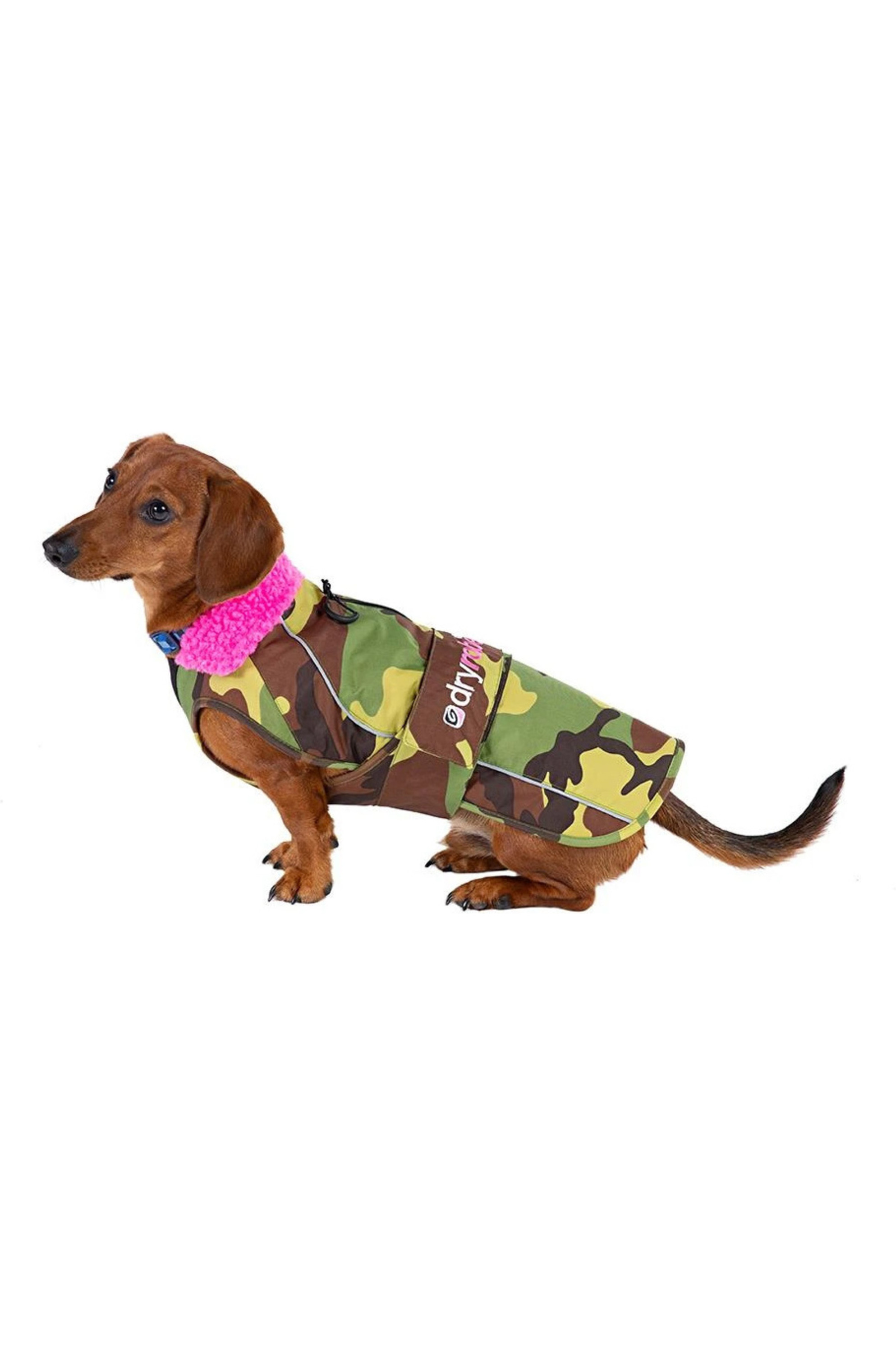 2023 Dryrobe Dog Robe DRDR1 - Camo Pink - Dogs | The Drillshed
