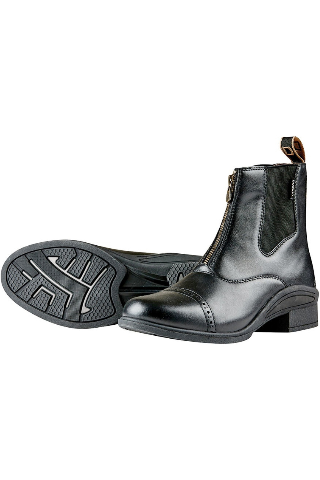 Dublin Womens Altitude Zipped Paddock Boots 1003986000 - Black - Womens ...