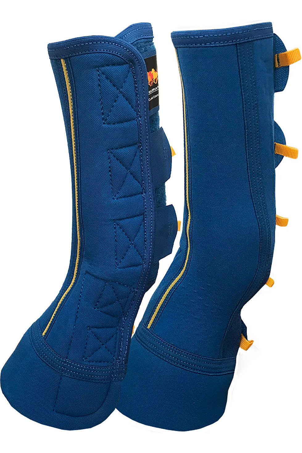 Equilibrium Equi-Chaps Close Contact Chaps EQB1200 - Navy / Yellow ...