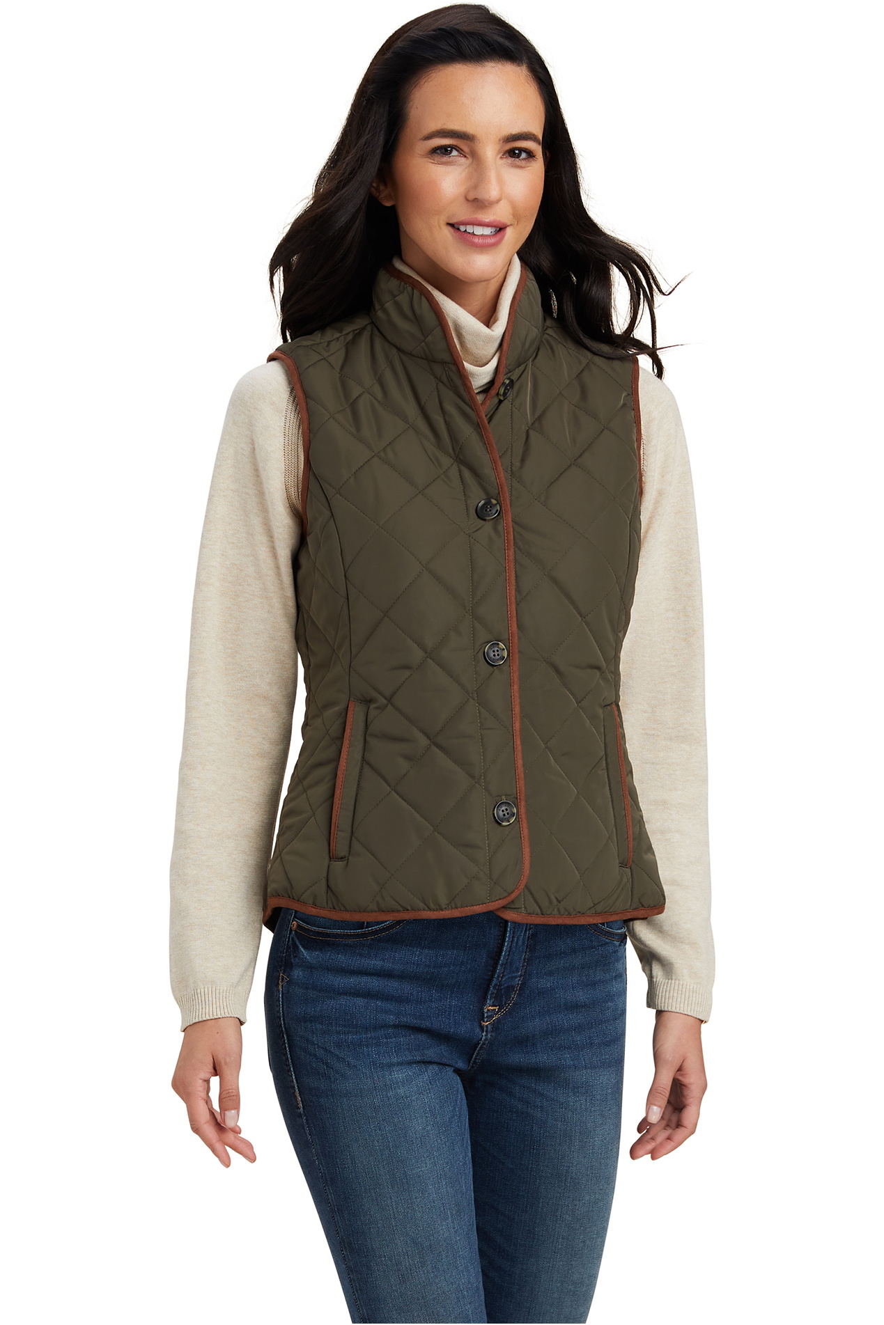 Ariat Womens Woodside 2 0 Vest 10043456 - Earth - Womens - Country ...