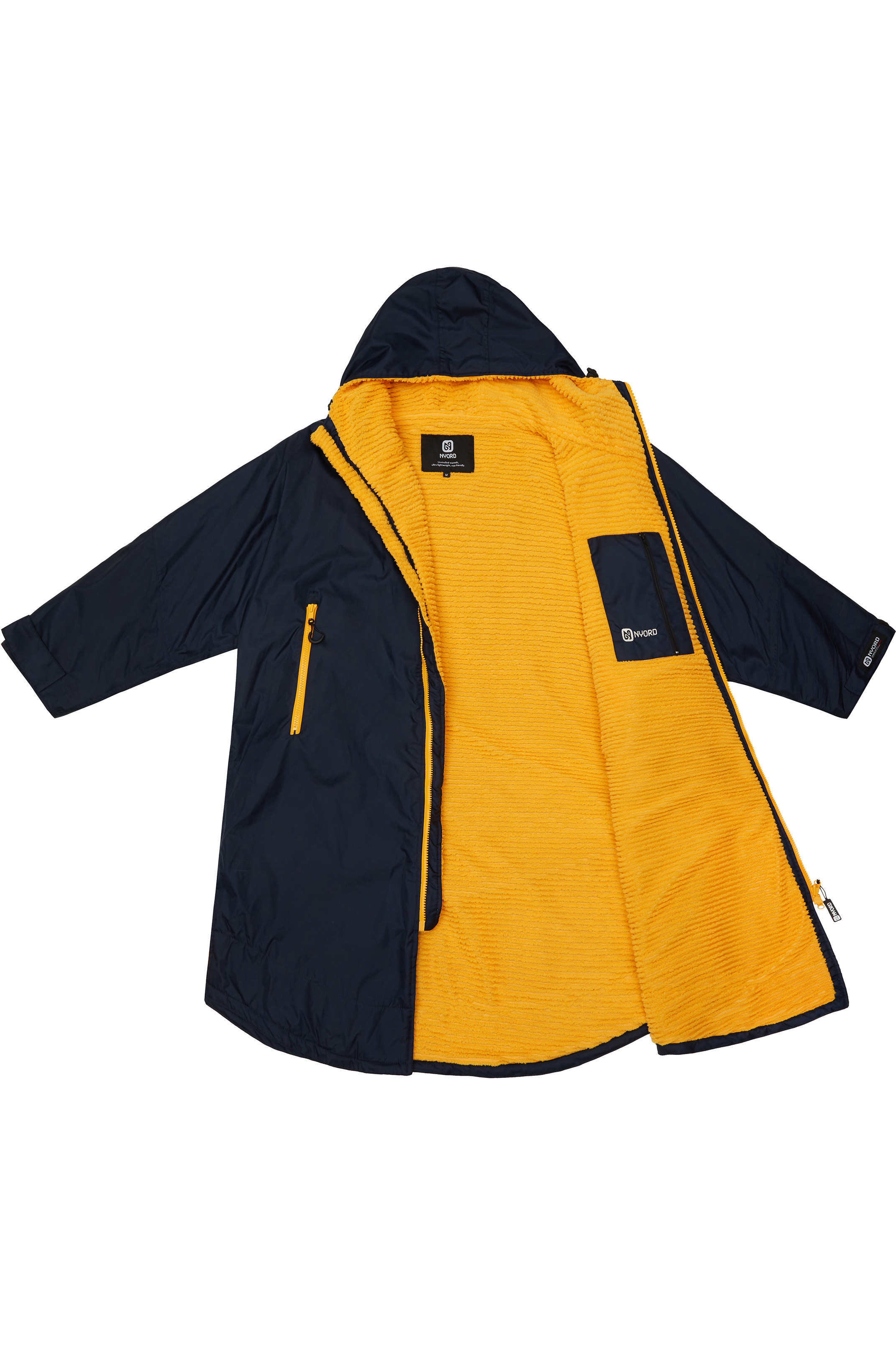 2022 Nyord Primaloft Outdoor Changing Robe ACC0005 - Navy / Yellow ...