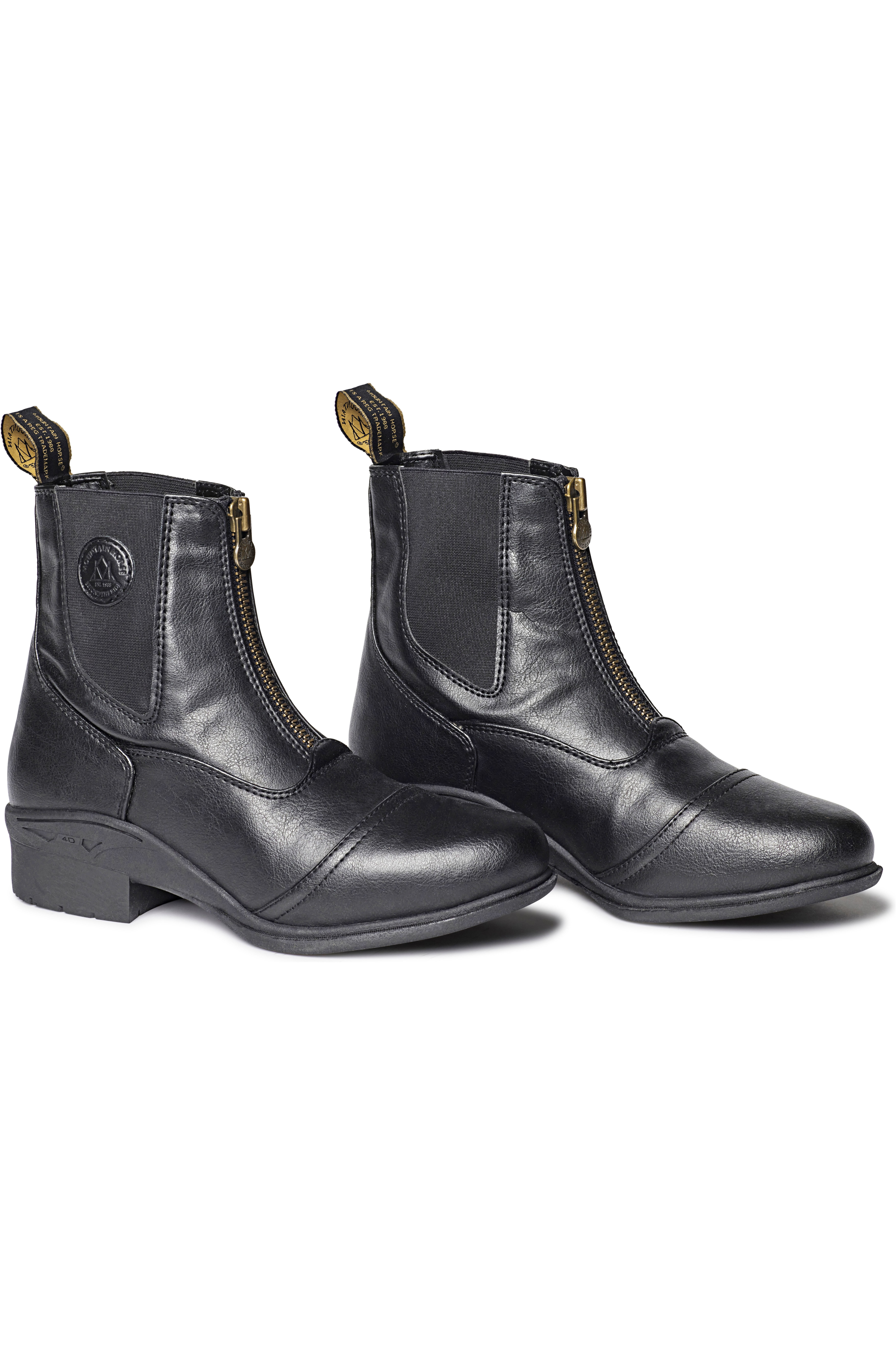 Mountain Horse Womens Veganza Zip Paddock 010810100io - Black - Damen ...