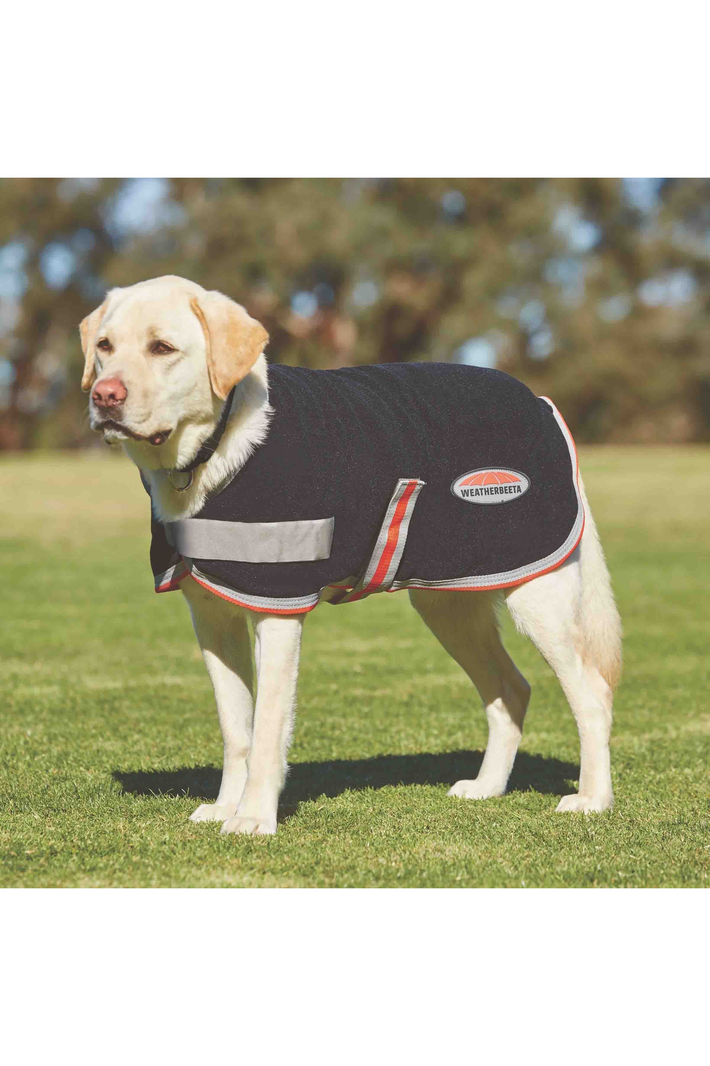 Weatherbeeta Comfitec Therapy-Tec Fleece Dog Coat 1000466 - Black ...